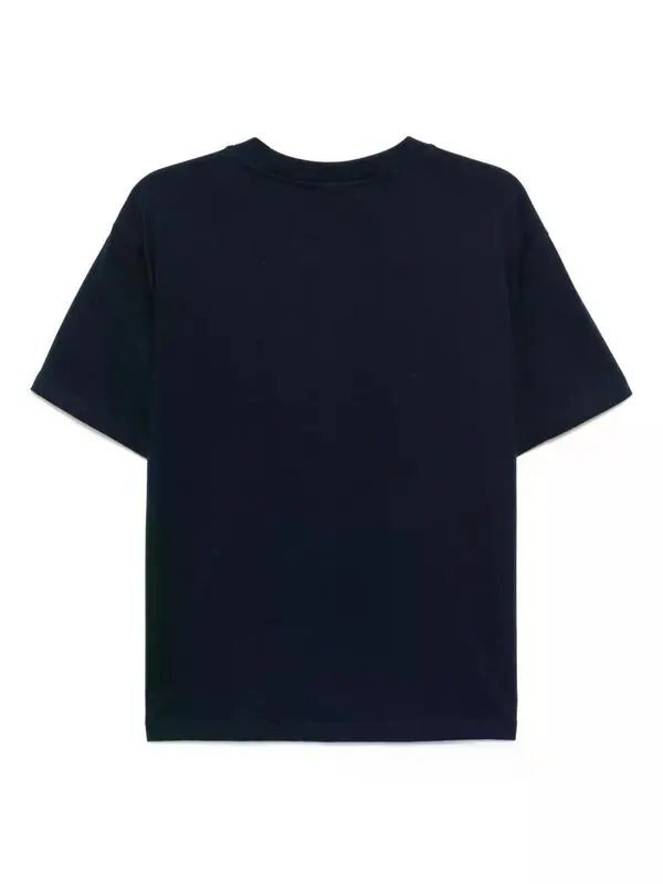 CHOCOOLATE Logo-embroidered T-shirt - Blue