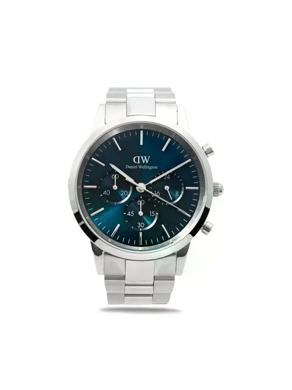 DANIEL WELLINGTON Iconic Link Chronograph - Blue