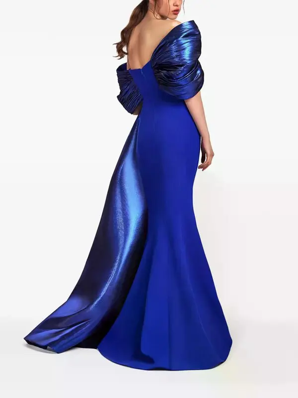GABY CHARBACHY Off-shoulder Mermaid Gown