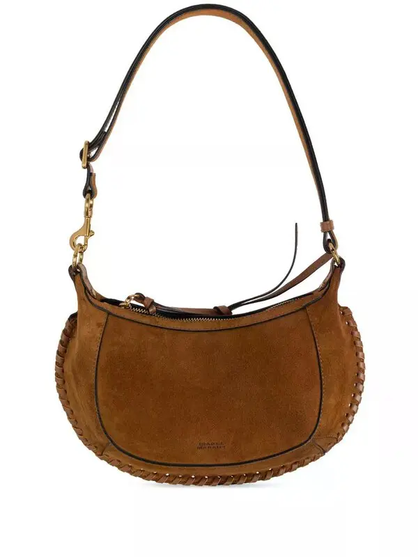 Isabel Marant Étoile Oskan Moon Suede Shoulder Bag - Brown