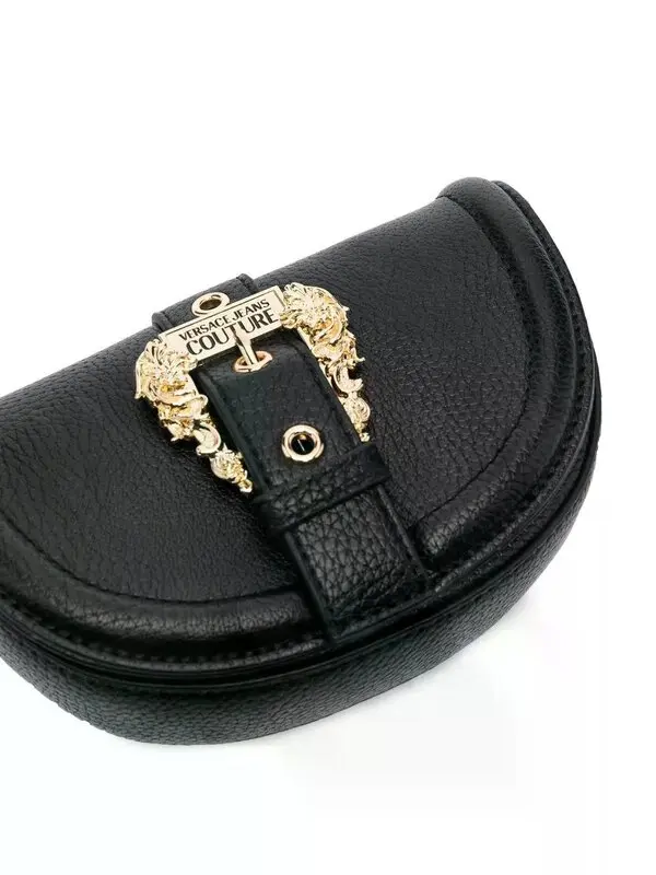 Versace Baroque Buckle-detail Shoulder Bag