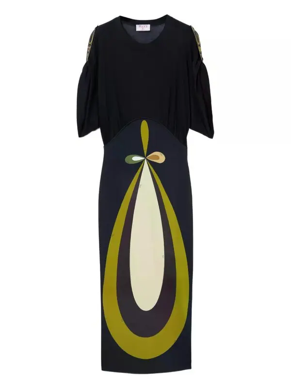 Emilio Pucci Graphic-print Maxi Dress