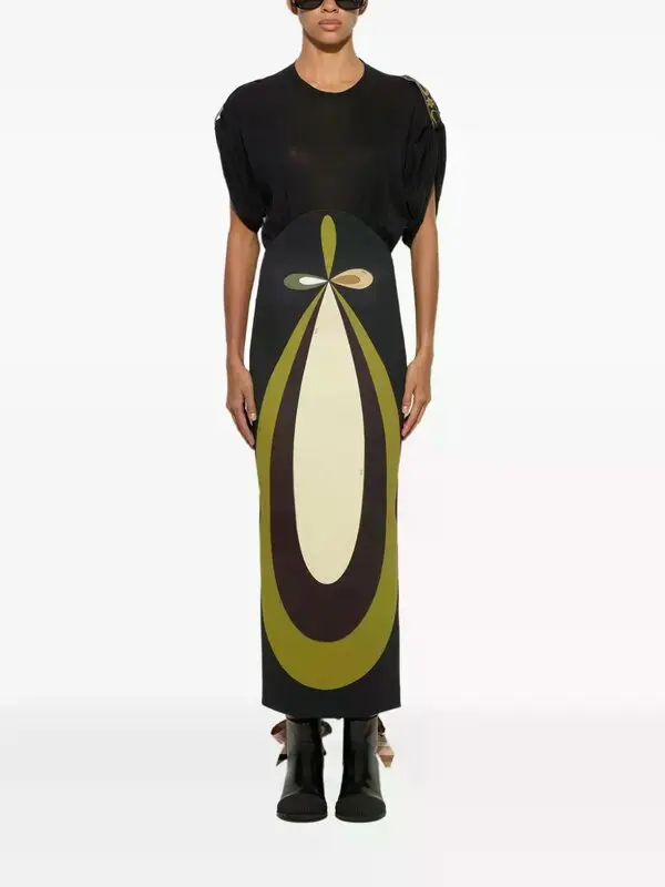 Emilio Pucci Graphic-print Maxi Dress