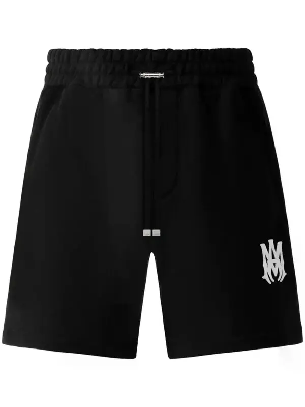 Amiri Logo-print Cotton Track Shorts