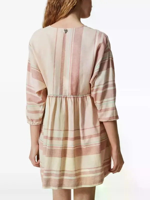 TWINSET Striped Mini Dress