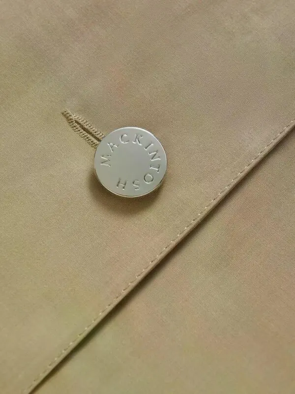 Mackintosh Collin Buttoned-up Coat - Neutrals