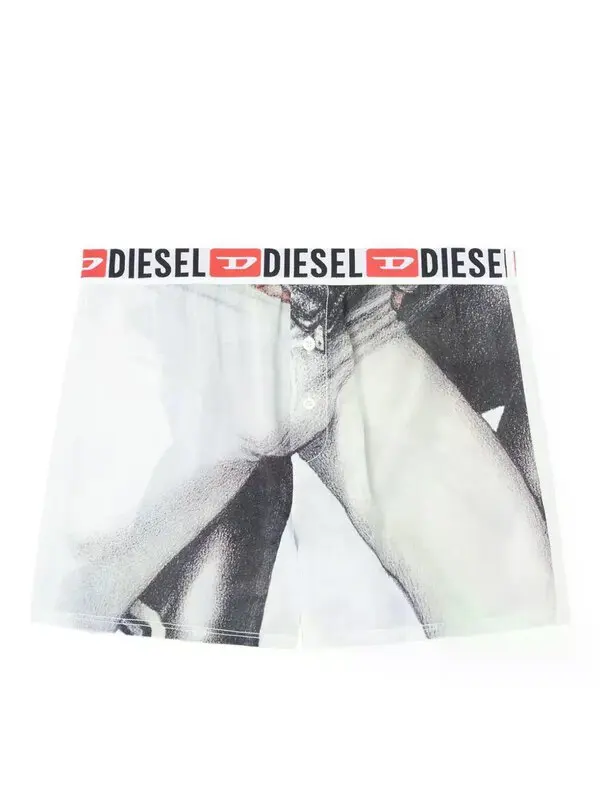 DIESEL® X Tom Of Finland Foundation Cotton Boxers - White