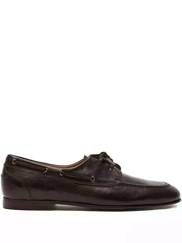 SCAROSSO Ginevro Loafers - Brown