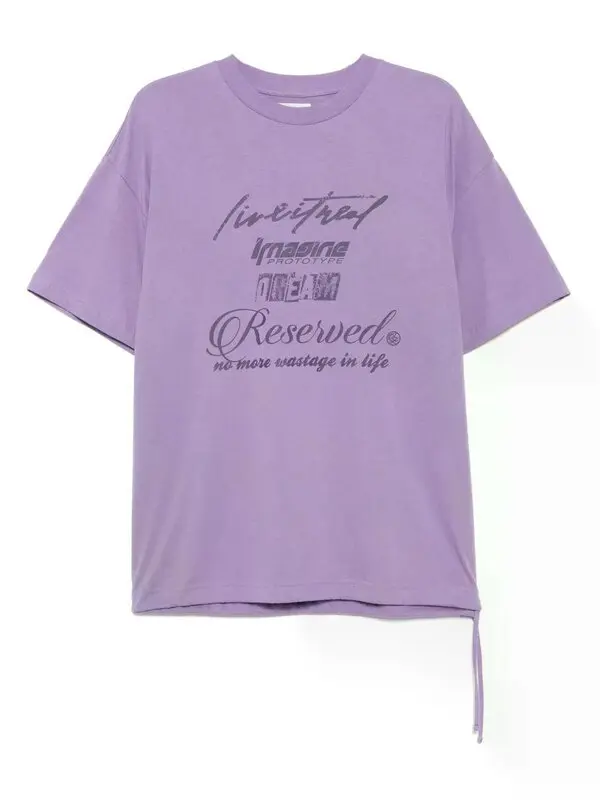 Izzue Graphic T-shirt - Purple