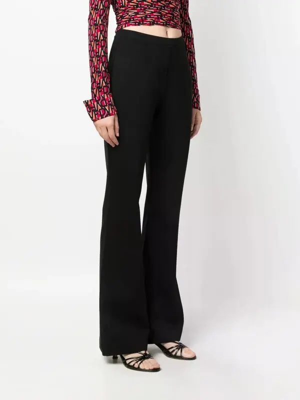 Diane Von Furstenberg Gregory Flared Trousers