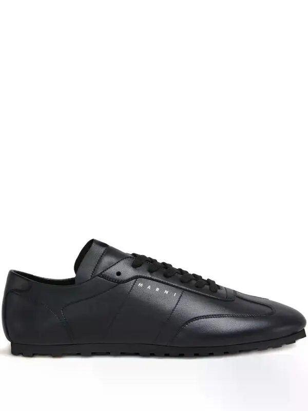 Marni Lace-up Athletic Sneakers - Black