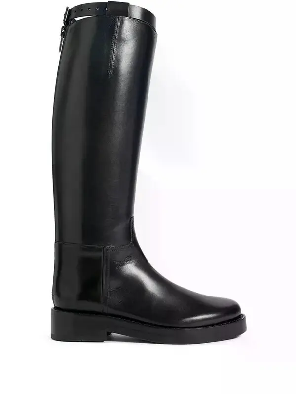 ANN DEMEULEMEESTER Knee-high Biker Boots
