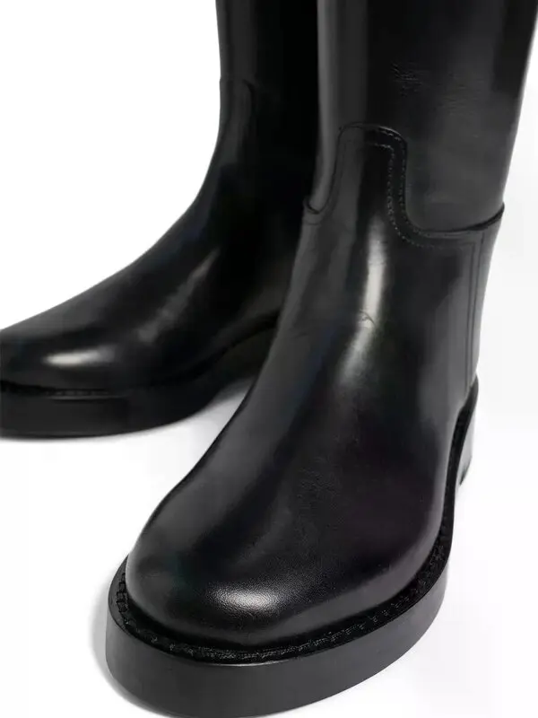 ANN DEMEULEMEESTER Knee-high Biker Boots