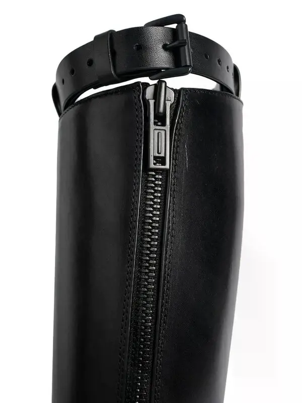 ANN DEMEULEMEESTER Knee-high Biker Boots