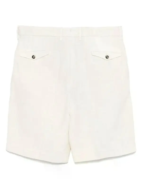 DELL'OGLIO Linen Shorts