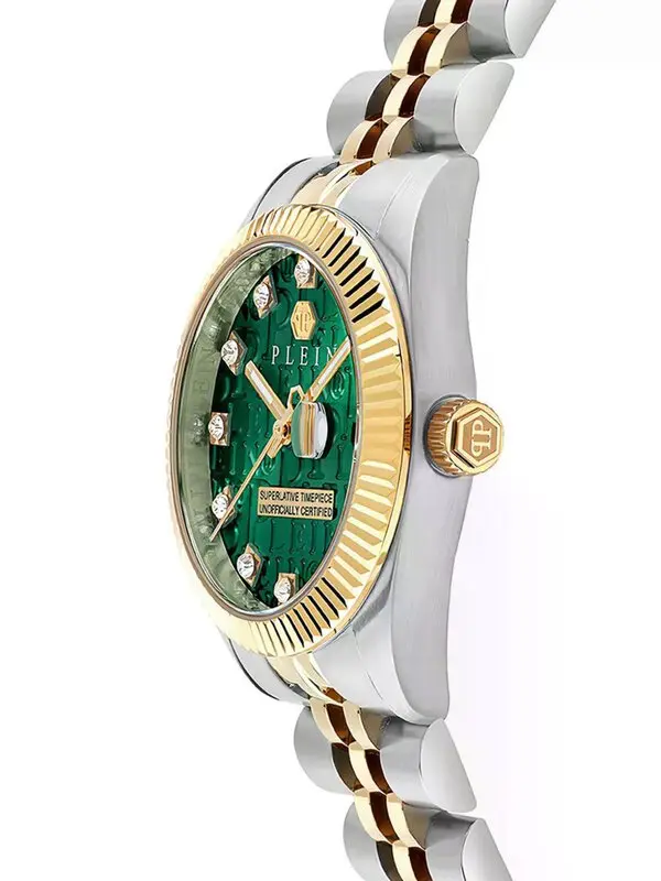 Philipp Plein Date Superlative 34mm - Green
