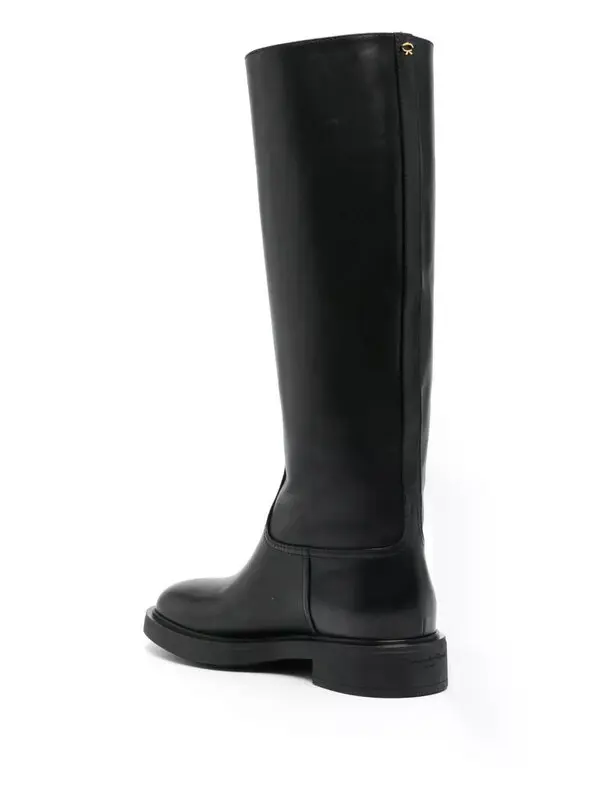 GIANVITO ROSSI Leather Boots - Black