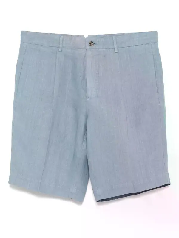 DELL'OGLIO Linen Shorts