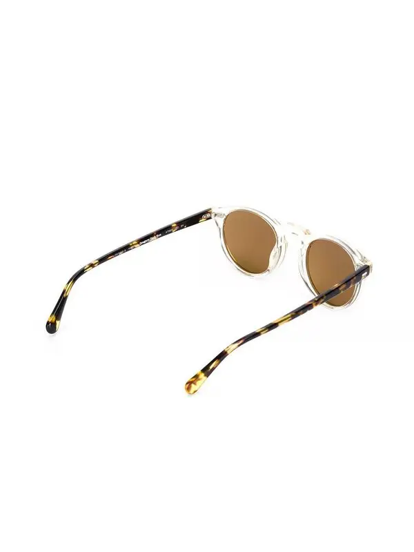 Oliver Spencer X Kitsuné Gregory Peck Sunglasses - Metallic