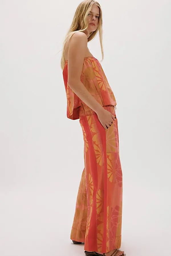 Free People Devella Printed Set - Summer Combo
