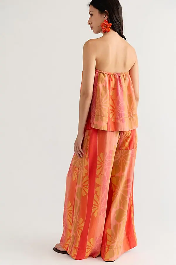 Free People Devella Printed Set - Summer Combo