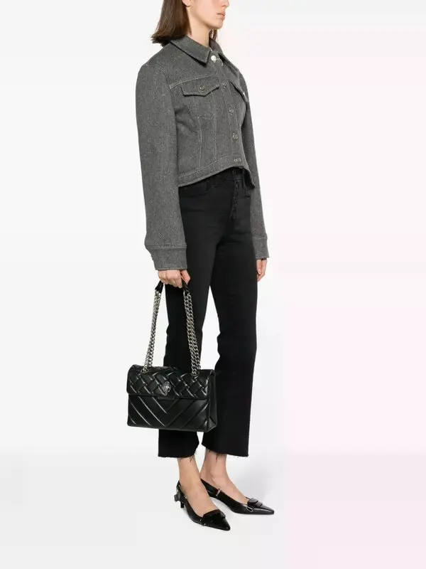 Kurt Geiger Kensington Leather Shoulder Bag