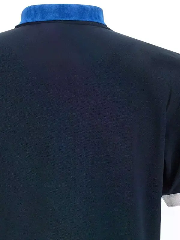 SUN 68 Short Sleeve Polo Shirt - Blue