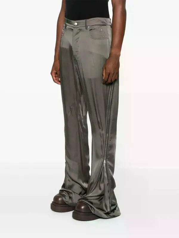 Rick Owens Straight-leg Trousers - Green
