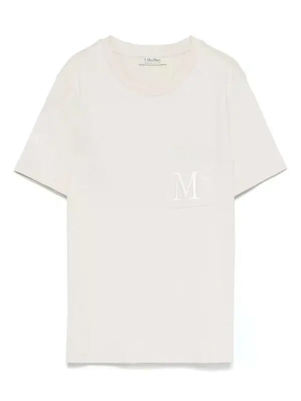 Max Mara Madera T-shirt - Neutrals