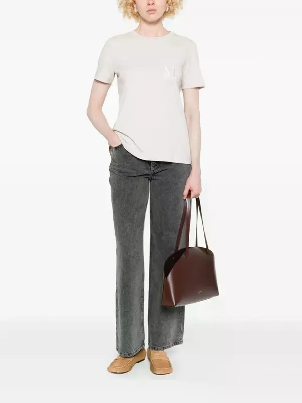 Max Mara Madera T-shirt - Neutrals