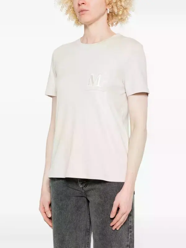 Max Mara Madera T-shirt - Neutrals