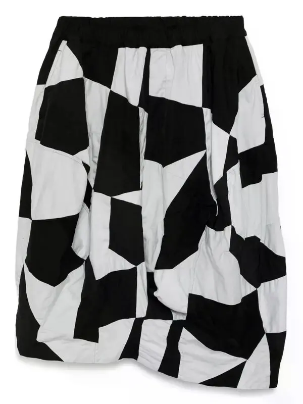 Comme Des Garçons Patchwork Trousers - Black