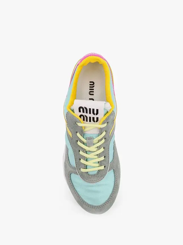 Miu Miu Gymnasium Low-top Sneakers - Multicolor