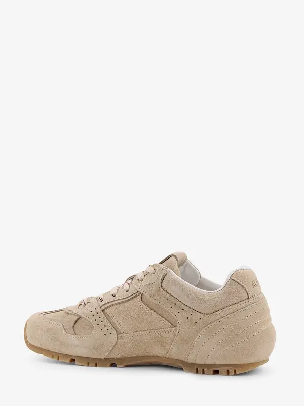 ALOHAS Low-top Suede Sneakers - Beige