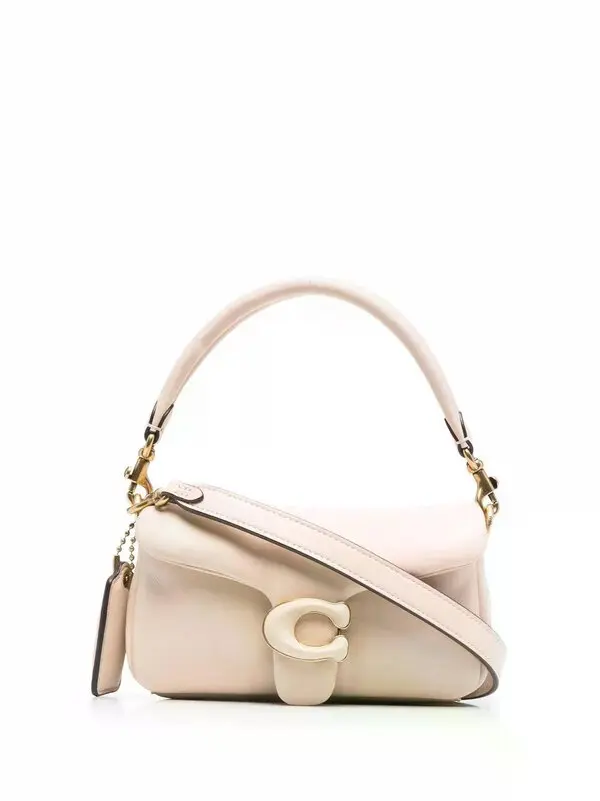 COACH Logo-plaque Leather Tote Bag