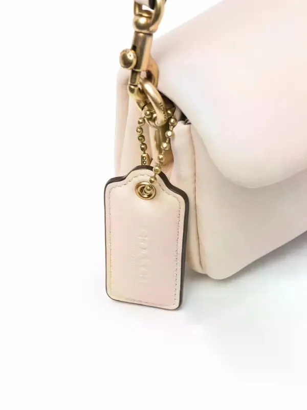 COACH Logo-plaque Leather Tote Bag