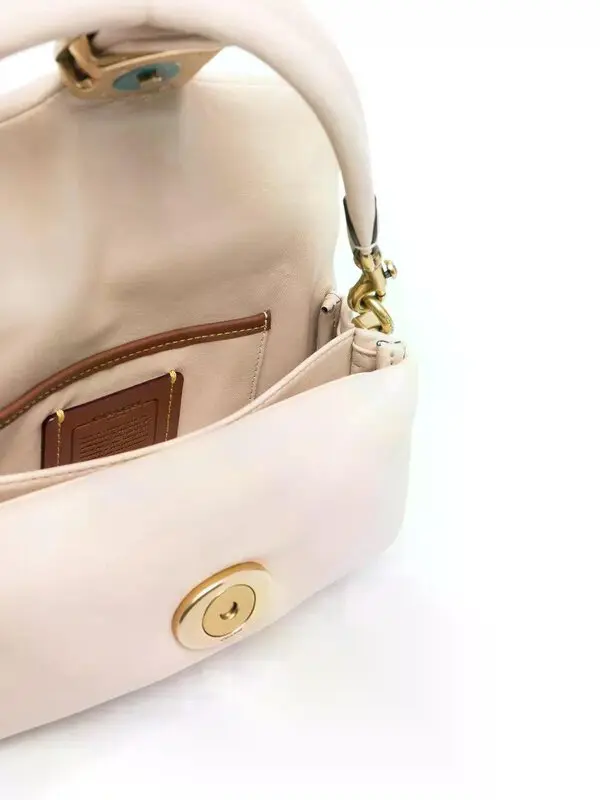 COACH Logo-plaque Leather Tote Bag
