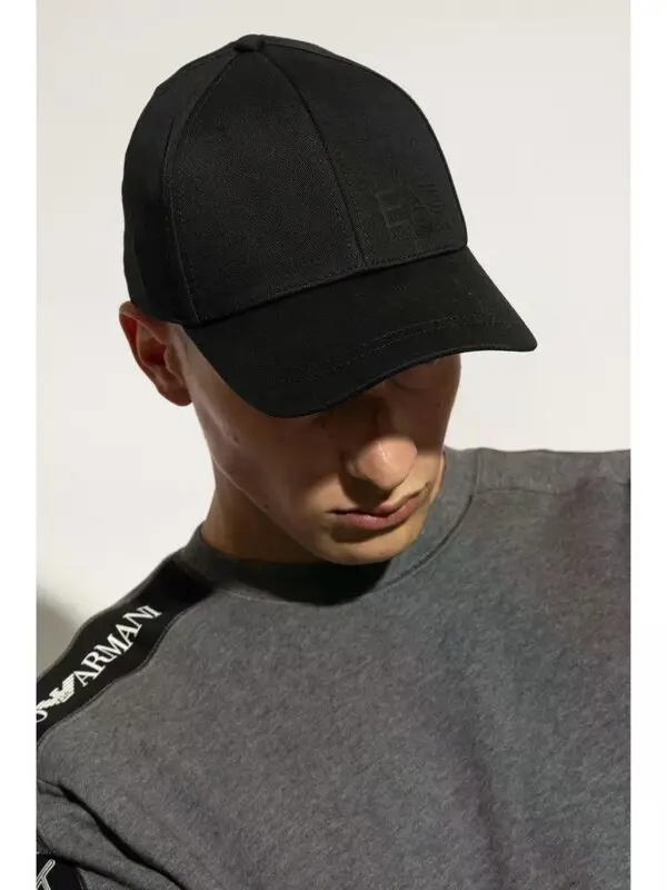 EA7 Logo-print Baseball Cap