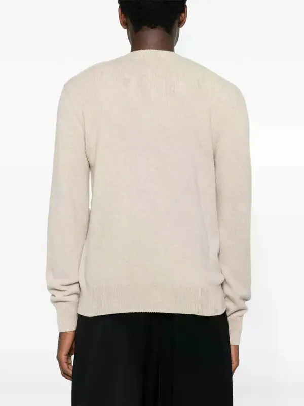 Balmain Buttoned Sweater - Neutrals