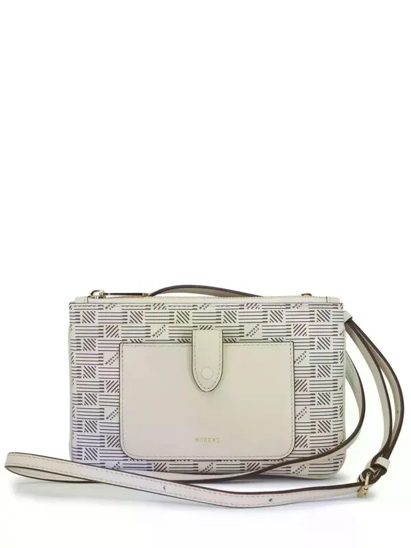 Moreau Monogram Leather Crossbody Bag