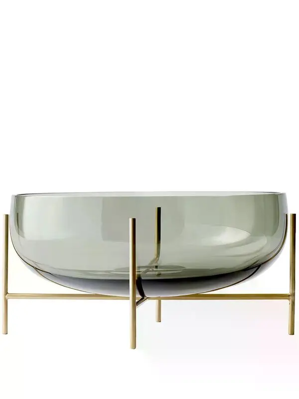 AUDO Echasse Glass Bowl - Grey