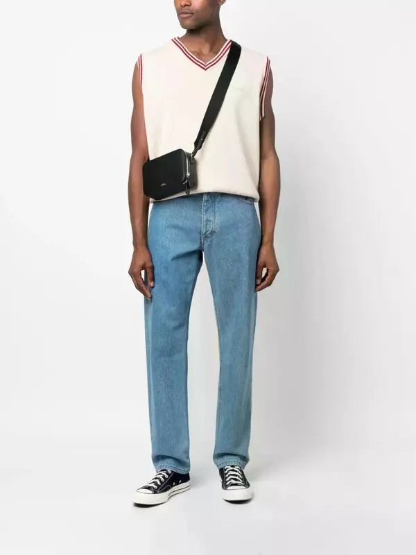 A.p.c. Soho Leather Messenger Bag
