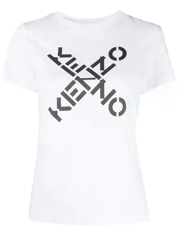 Kenzo Logo-print T-shirt - White