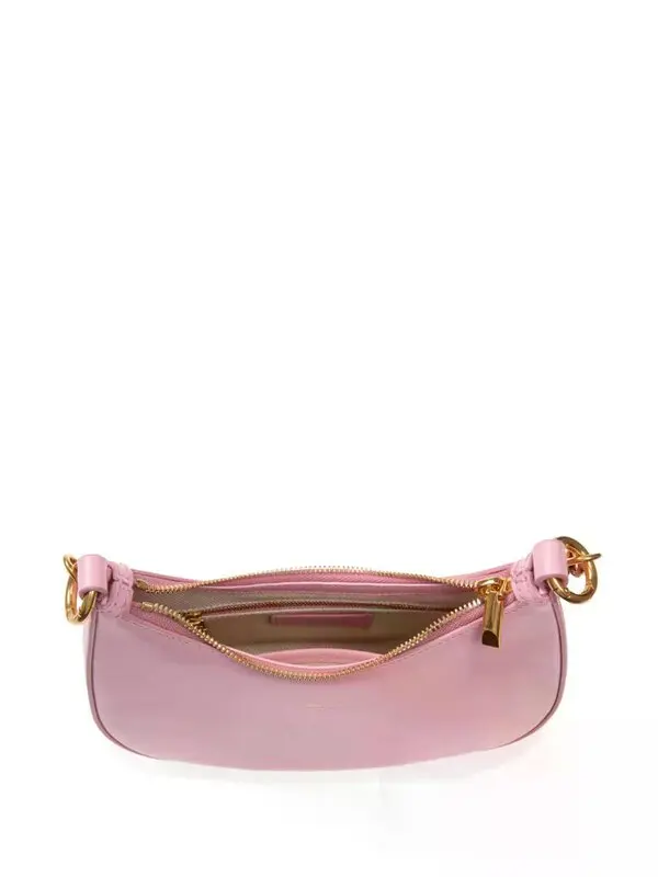 Bally Emblem Logo-charm Leather Crossbody Bag - Pink