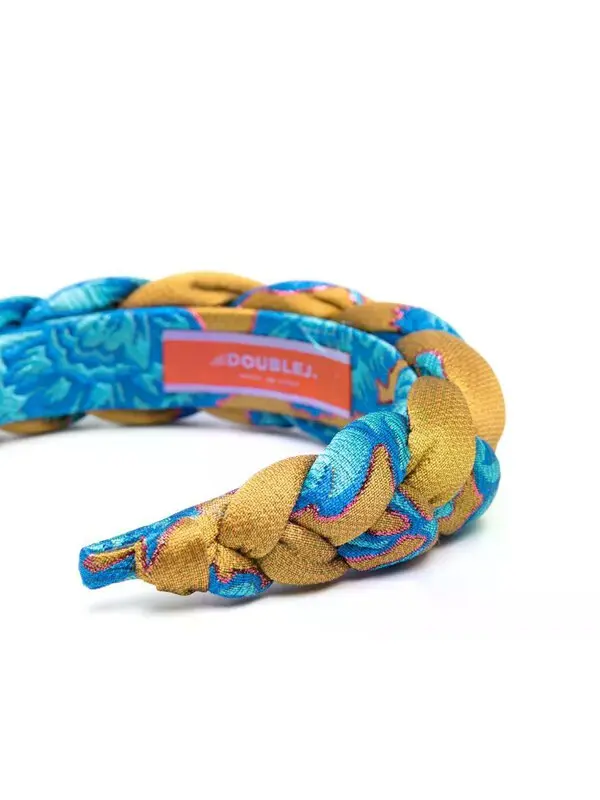 La DoubleJ Rapunzel Braided Headband - Blue