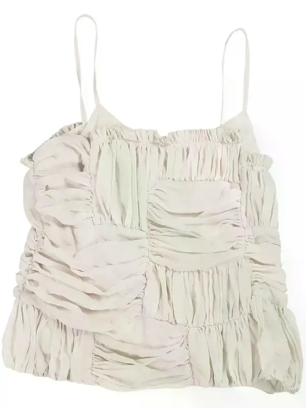 COMME DES GARÇONS TAO Draped Sleeveless Top