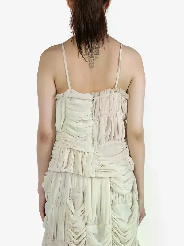 COMME DES GARÇONS TAO Draped Sleeveless Top