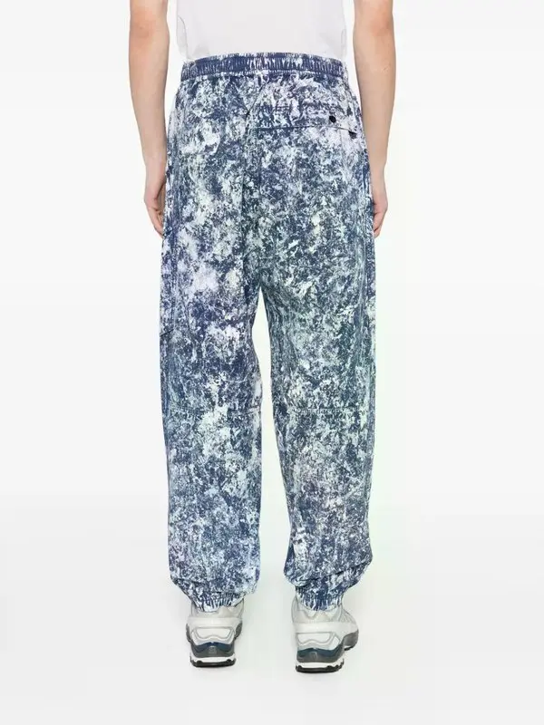 Stone Island Printed Cargo Pants - Blue