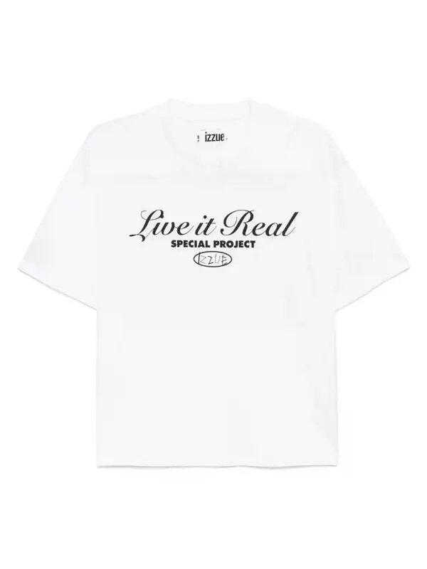 Izzue Graphic-print T-shirt - White