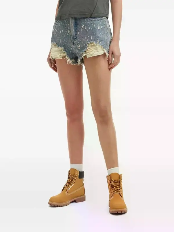 MUSIUM DIV. Distressed Denim Shorts